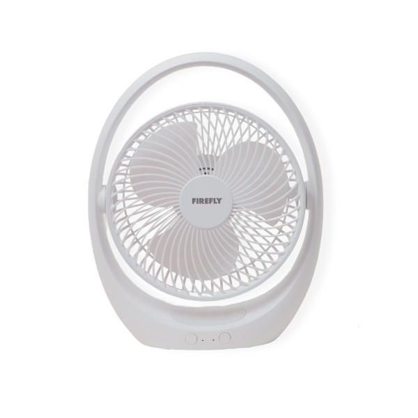 FIREFLY 7" Rechargeable Fan with Night Light - White (FEL6115) | Shopee ...