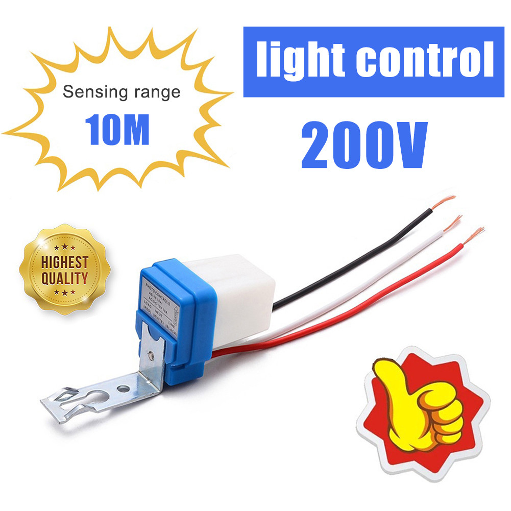 AS 10 220V Automatic On Off Photocell Street Lamp Light Switch ...