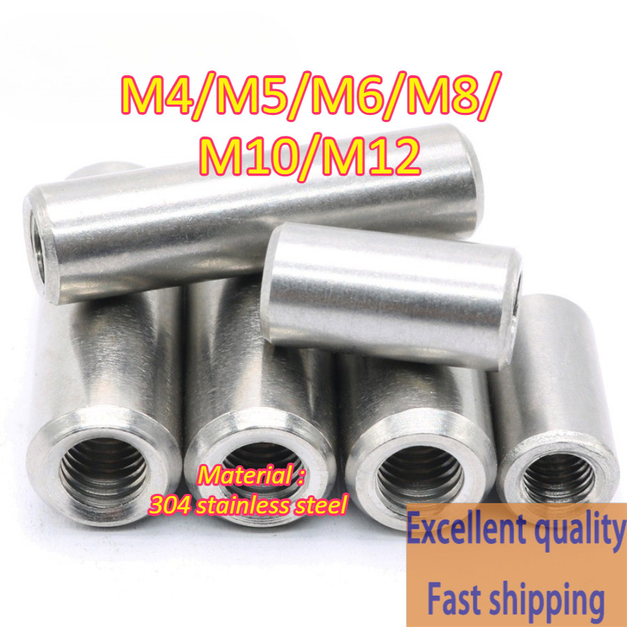 304 Stainless Steel Internal Threaded Cylindrical Pin Positioning Pin ...