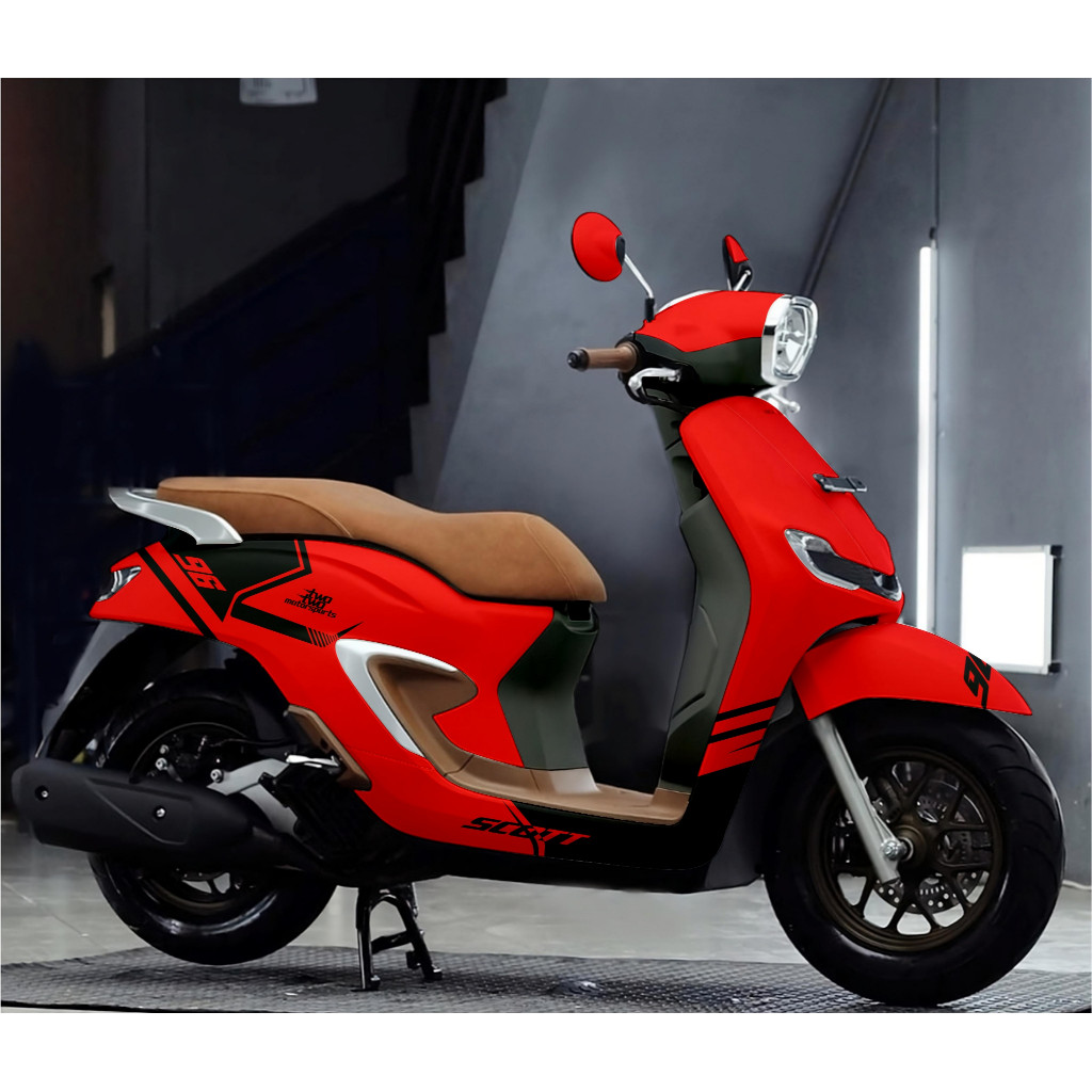 Honda Stylo 160 Decal Full Body Sticker Full Block Custom Variation ...