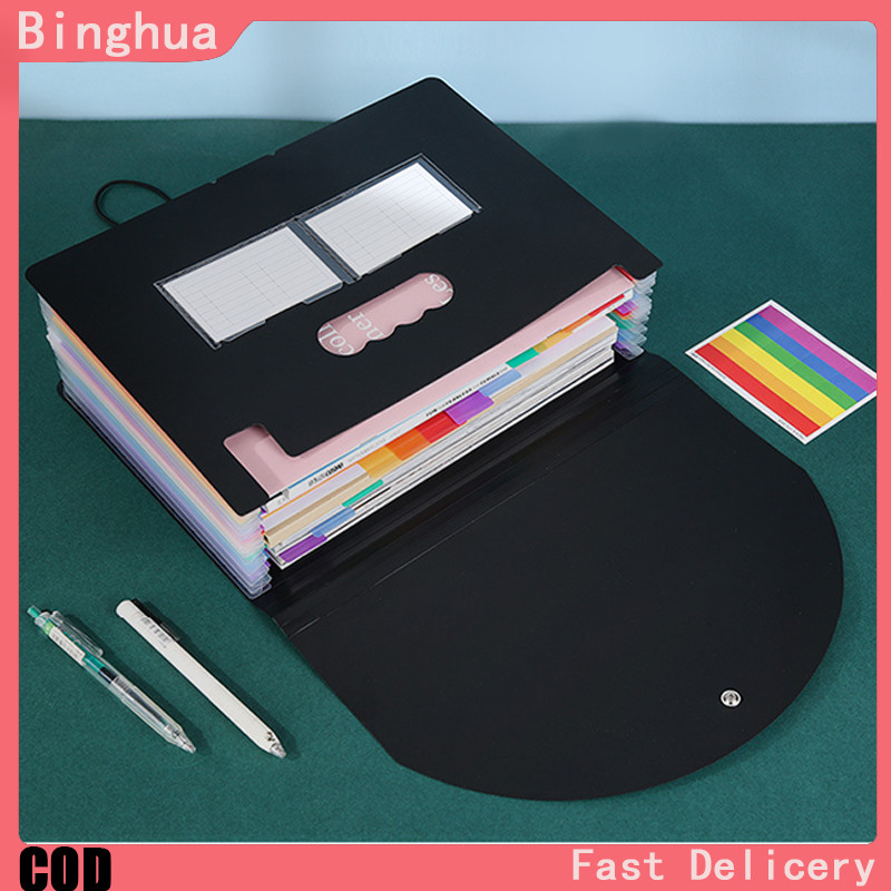 25 Multi-function Clamshell Lanyard Organ Bag A4 Multi-layer Folder ...