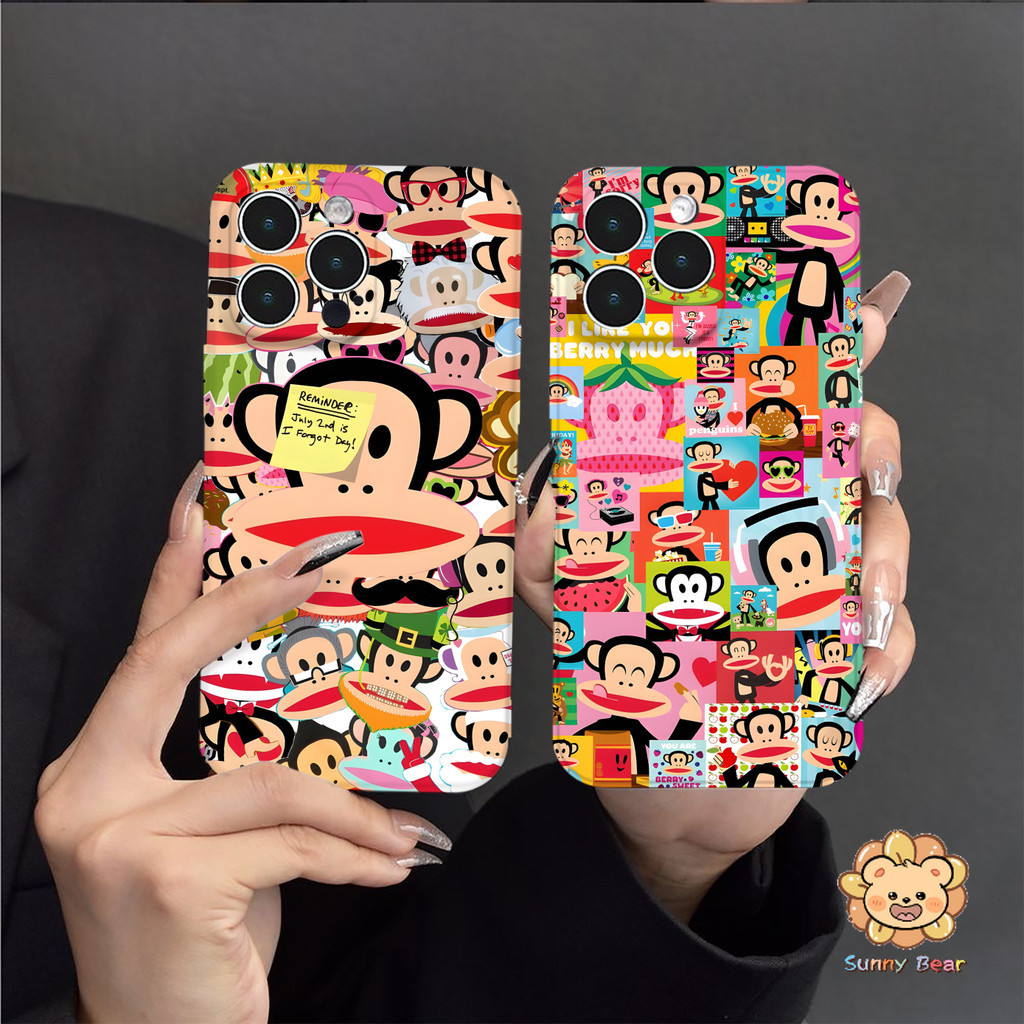 Fashion Paul Frank Liquid Silicone Mobile Phone Case Full-Body ...
