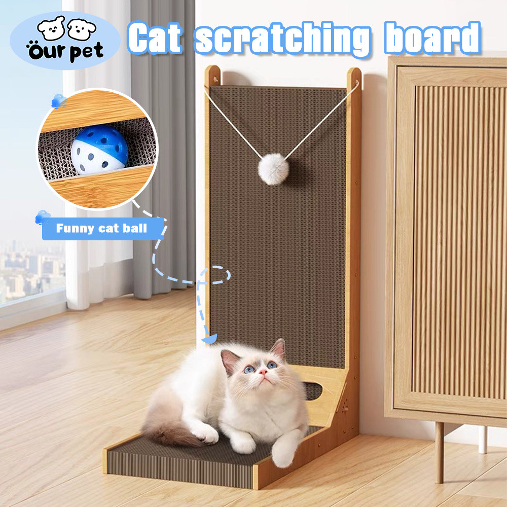 L-Shaped Cat Scratching Wear-Resistant Scratch-Resistant Large Vertical ...