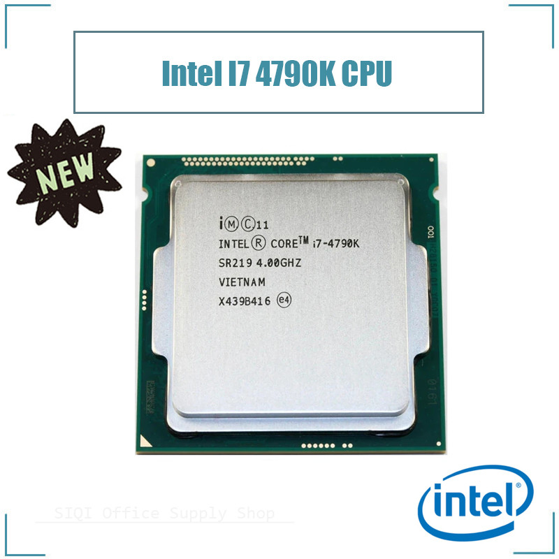 Intel I7 4790K CPU LGA1150 Quad-Core 4Ghz 4th Generation INTEL Core ...
