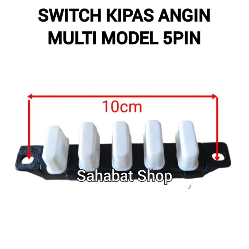 TOMBOL MULTI-UNIVERSAL Fan SWITCH 4 Pin 5 Pin MODEL | Shopee Philippines