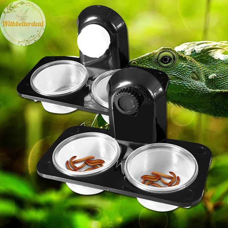 Withbetter Reptile Tank Insect Spider Ants Nest Snake Gecko Food Water ...