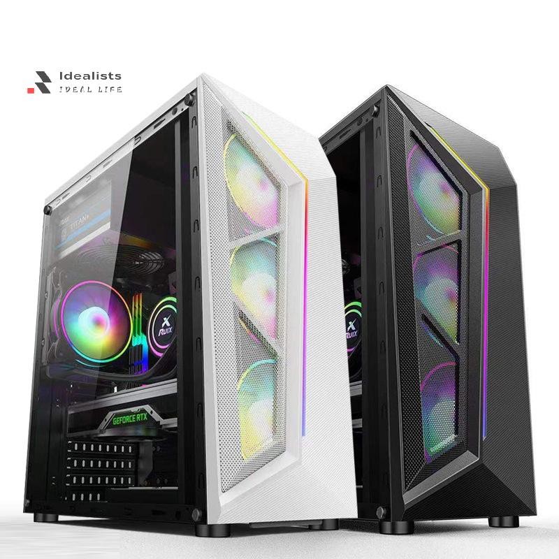 Idealist Transparent Computer Case With RGB Light For ATX/M-ATX/ITX ...