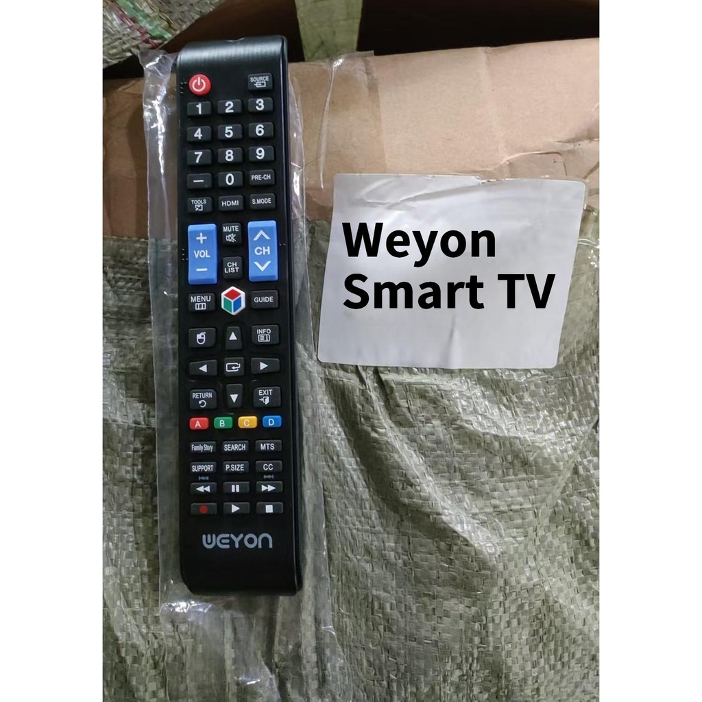 For New Weyo /HD-LED-TV TV Remote Control Weyon Smart TV Remote Control ...