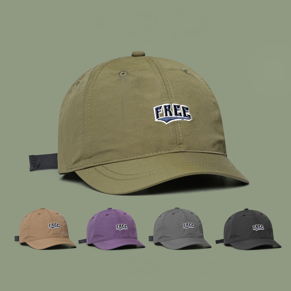 Summer Lightweight Quick-Dry Baseball Cap Waterproof Short Brim & Soft ...