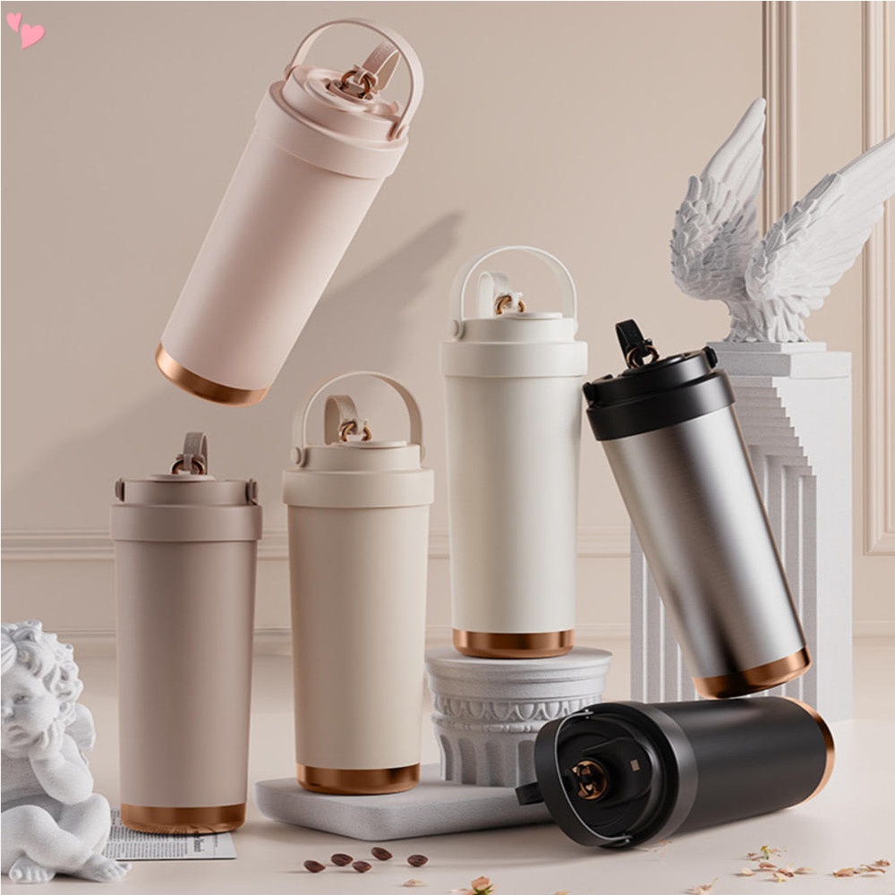 High-capacity, High-color Double-drink Ceramic Liner Insulated Cup ...