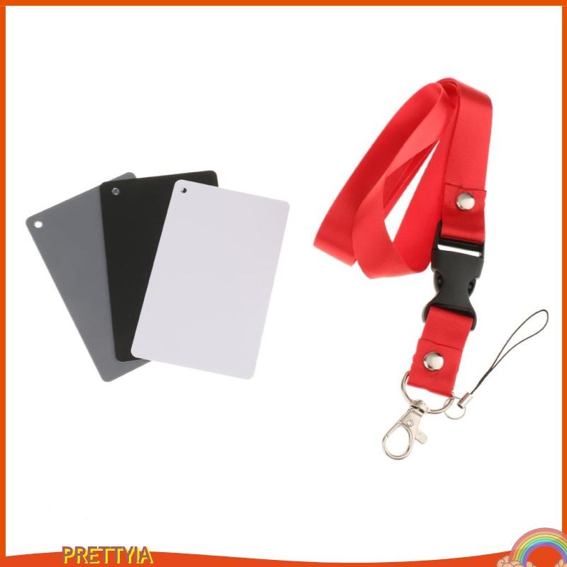 [PrettyiaPH] 3 in 1 18% Digital White Balance Exposure Cards for Video ...