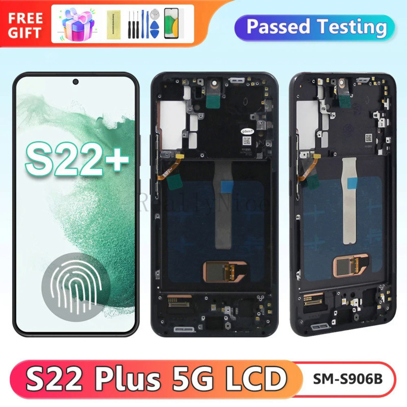 S22 Plus 6.6" AMOLED Screen for Samsung Galaxy S22+ 5G S906B S906B/DS ...