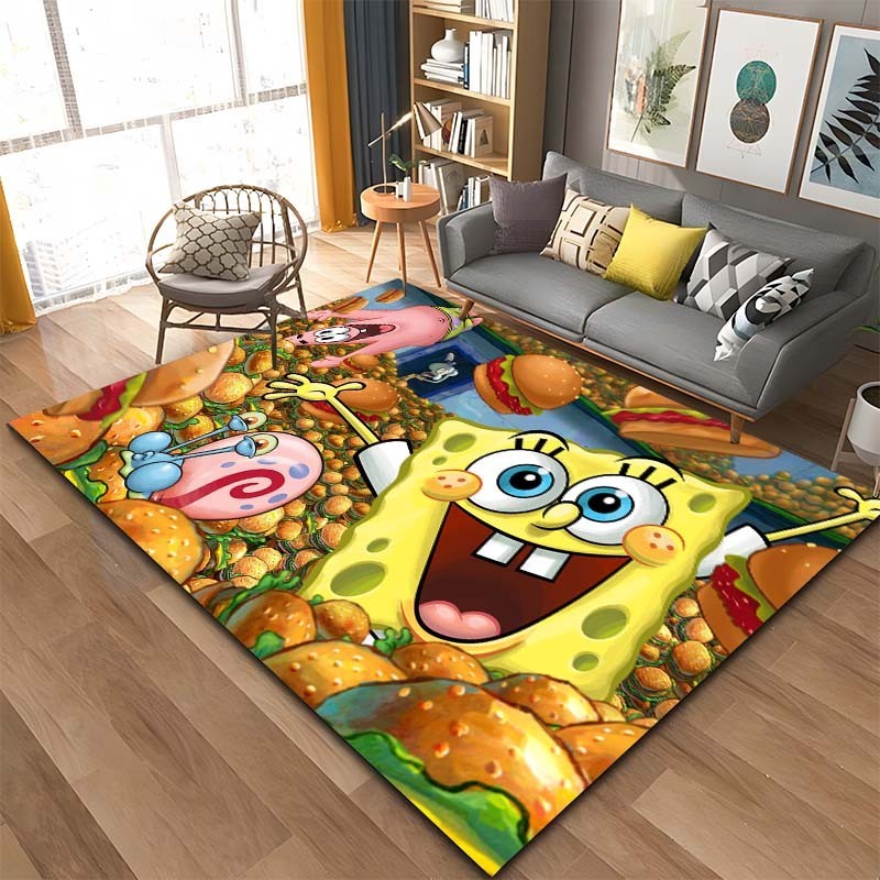 The Spongebob Area Rugs Living Room Carpet Local Brands Floor Decor The ...