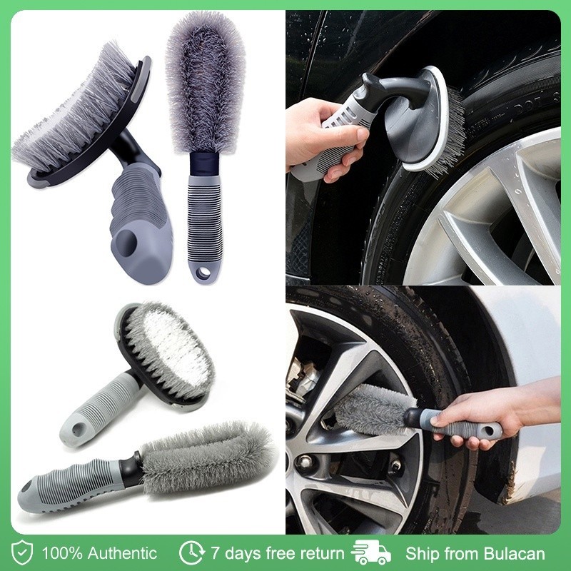 Car Wheel Cleaning Brush Tool Tire Washing Clean To Cleaning Rims ...