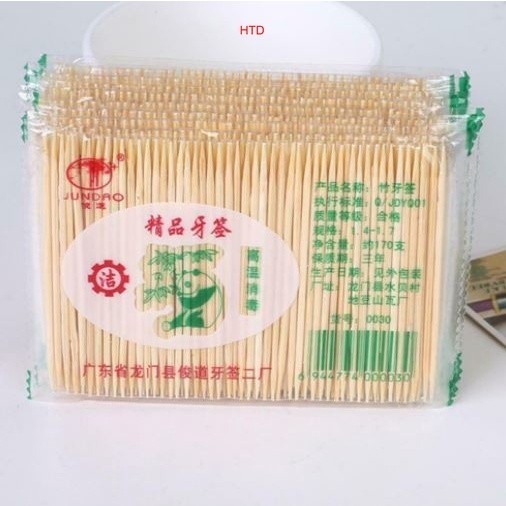 HTD.PH Natural Bamboo Toothpick Durable Bamboo Picks Home Restaurant ...