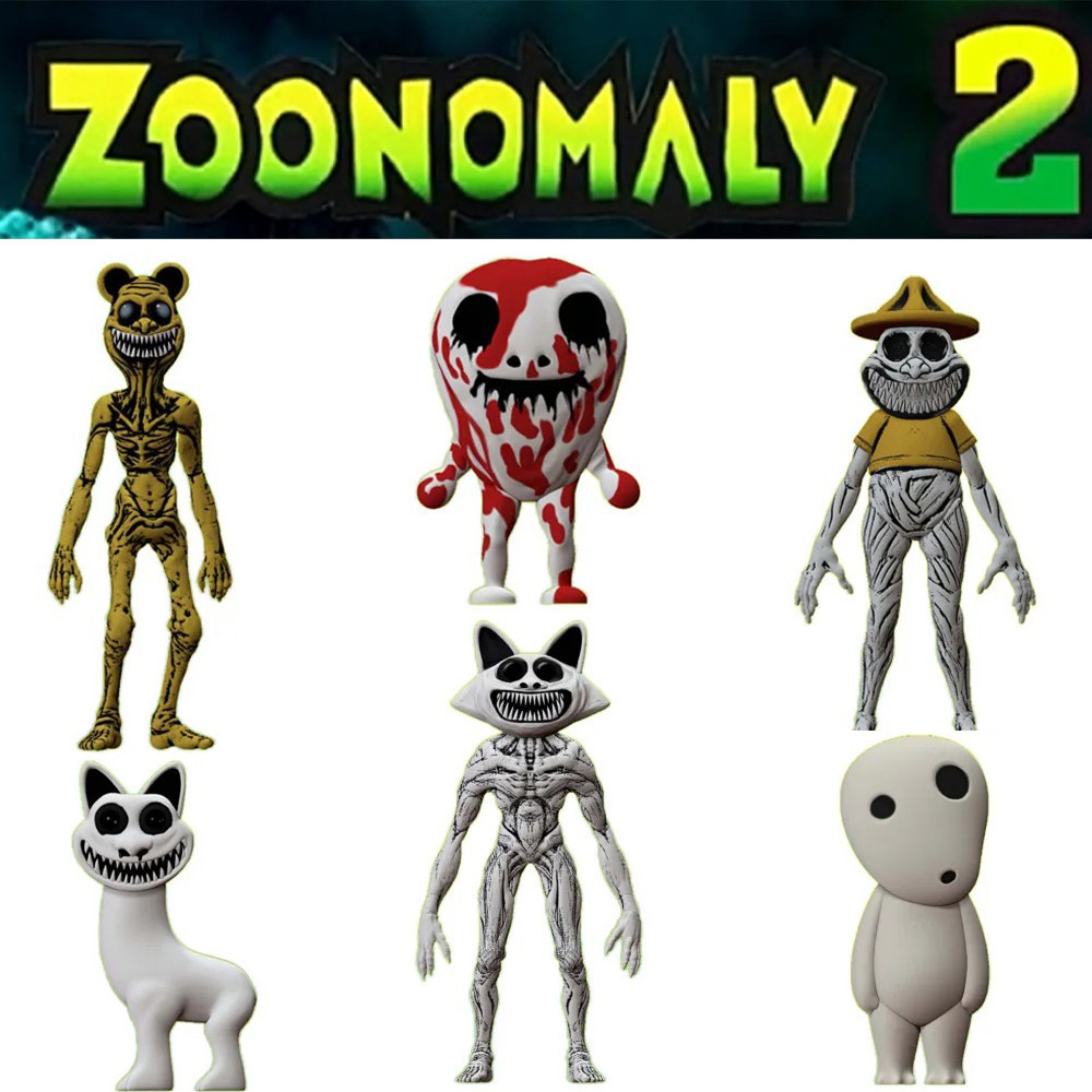 10cm Zoonomaly Action Figures Zoonomaly Horror Game Figuras Models ...