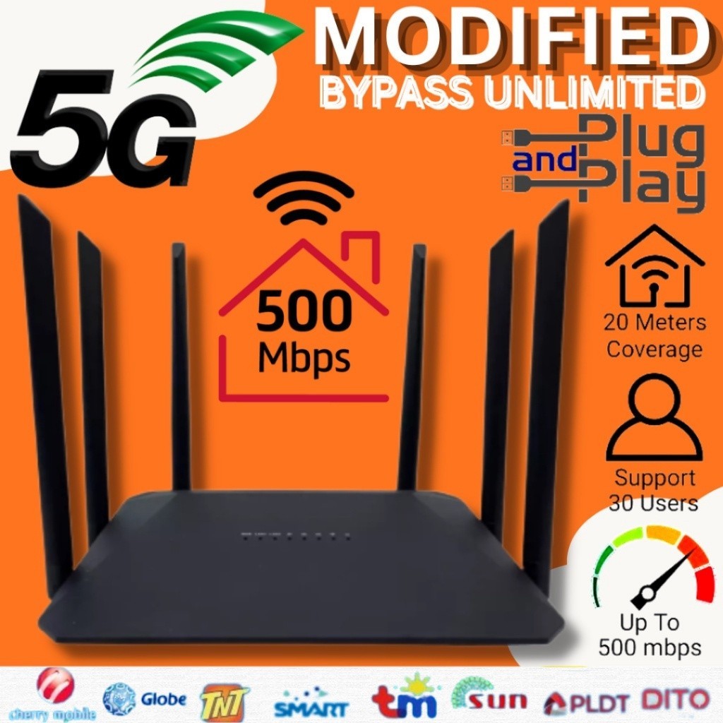 OSS 10 Years Version GT990 PRO Unlimited Hotspot 4G LTE Modem Router 500 MBPS M-Y-S-T-E-R-Y-B-O ...