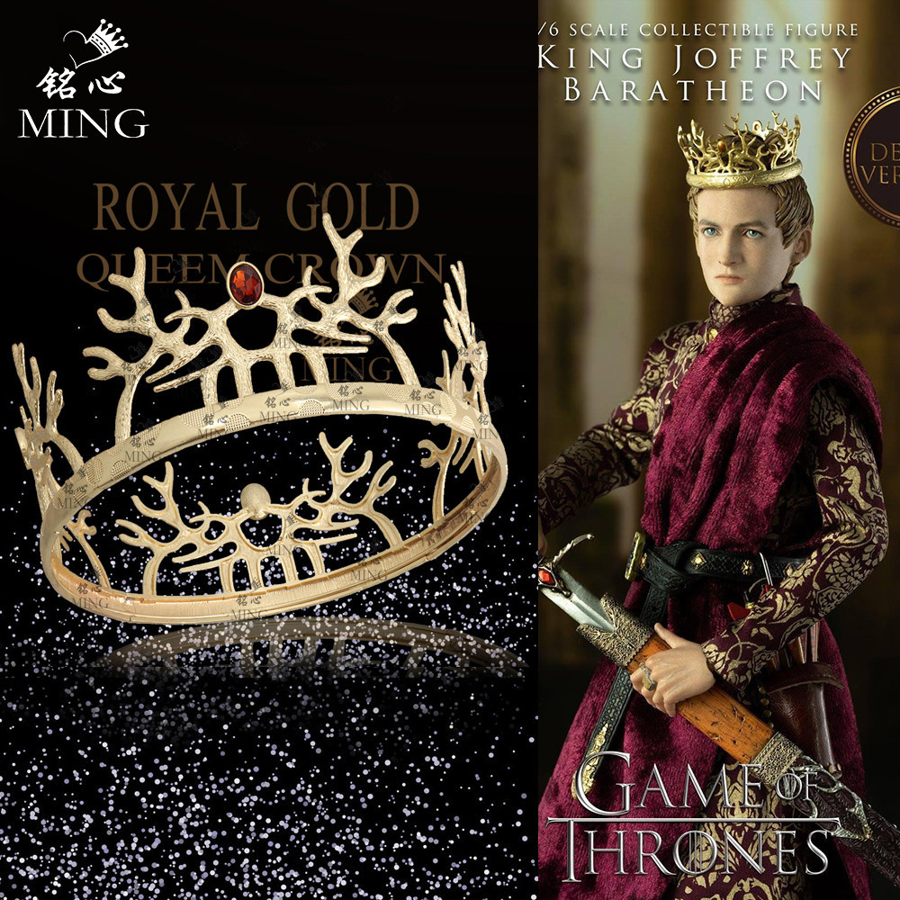 Joffrey.Baratheon Prince Same Style Crown Gold Male Female Crown ...