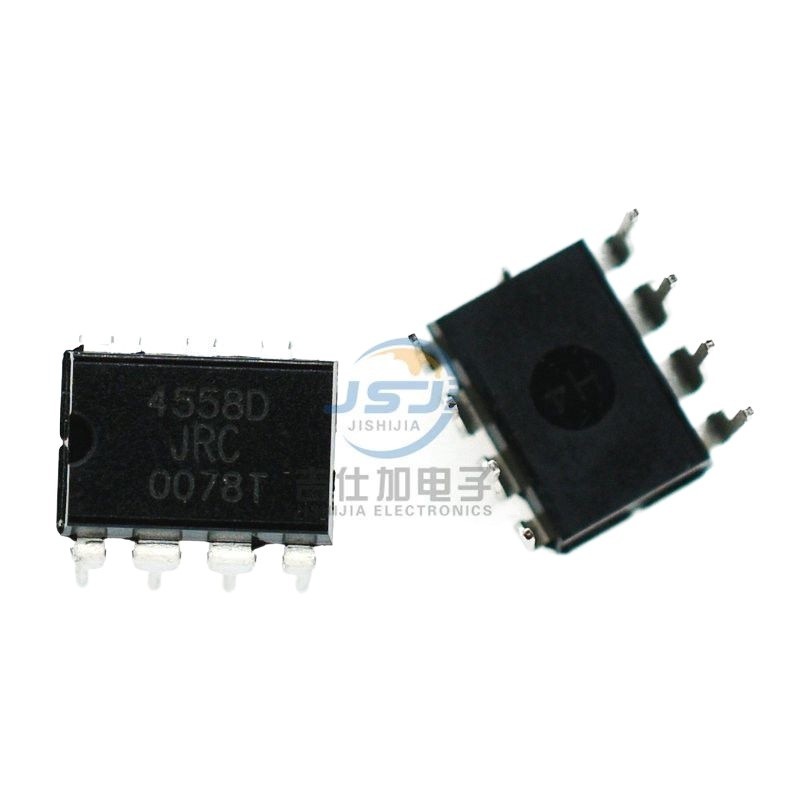 ↂ JRC4558 4558D operational amplifier IC audio operational amplifier integrated chip straight ...