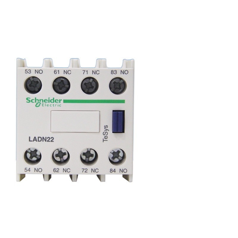 Schneider AC contactor auxiliary contact contact switch two open two ...