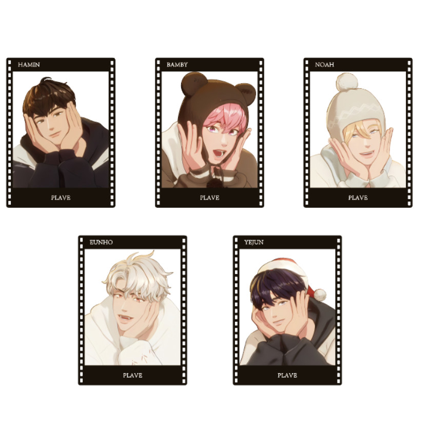 PLAVE Acrylic Card Acrylic Transparent Photo Card Gift YEJUN EUNHO NOAH ...