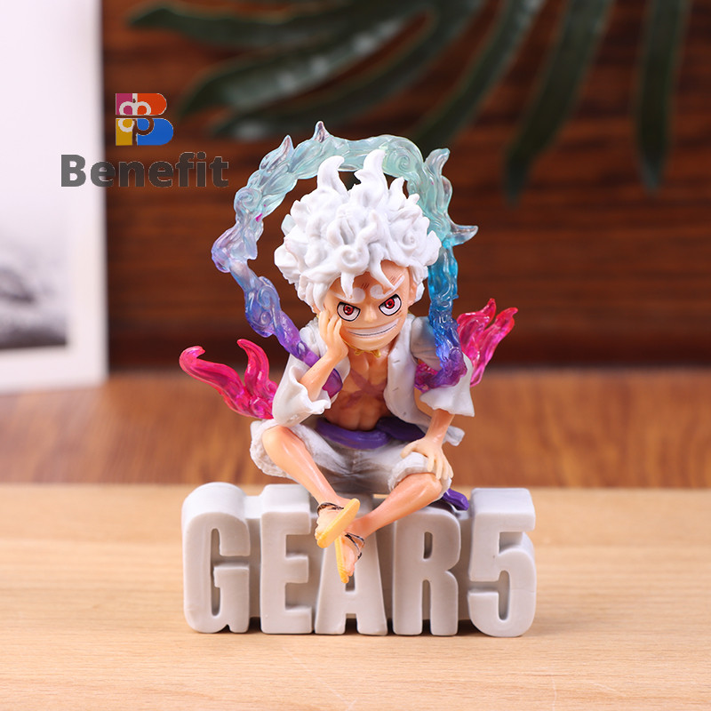 Benefit> Mini One Piece Y Z Luffy Gear Action Figure Nika Statue Anime ...