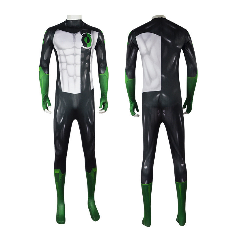 Halloween Cosplay Costume Green Lantern Kyle Rayner Kyle Rayner Stage ...