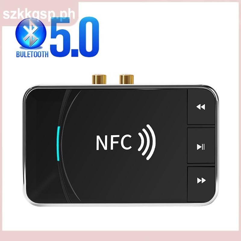 Bluetooth-compatible 5.0 RCA Audio Receiver 3.5mm AUX Jack Music ...