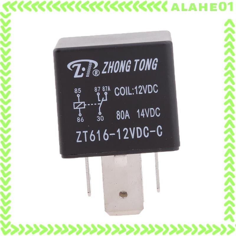 [Alahe] 12V 80A Amp 5-Pin Change Over Relay SPDT for Audio | Shopee ...