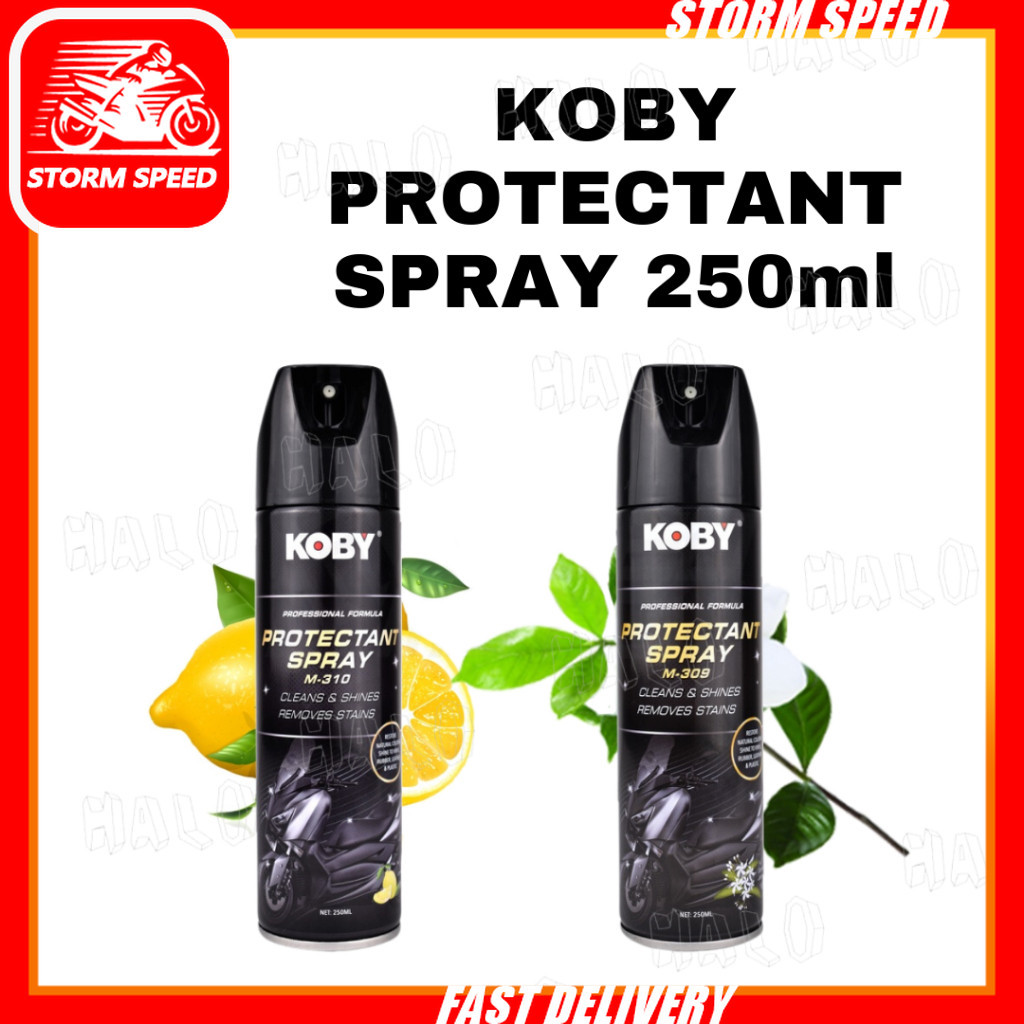 KOBY PROTECTANT SPRAY UNIVERSAL 250ml [STORM SPEED] | Shopee Philippines