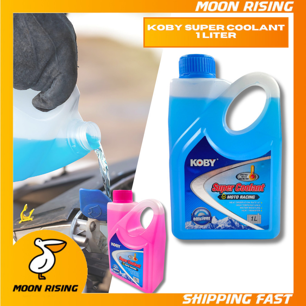 MOTORCYCLE CARE KOBY SUPER COOLANT 1 LITER FOR MOTORCYCLES [MOONRISING ...