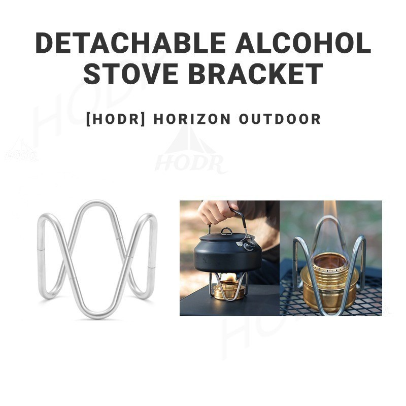 【LODR】Outdoor Alcohol Stove Stand - Stainless Steel Detachable Stand ...