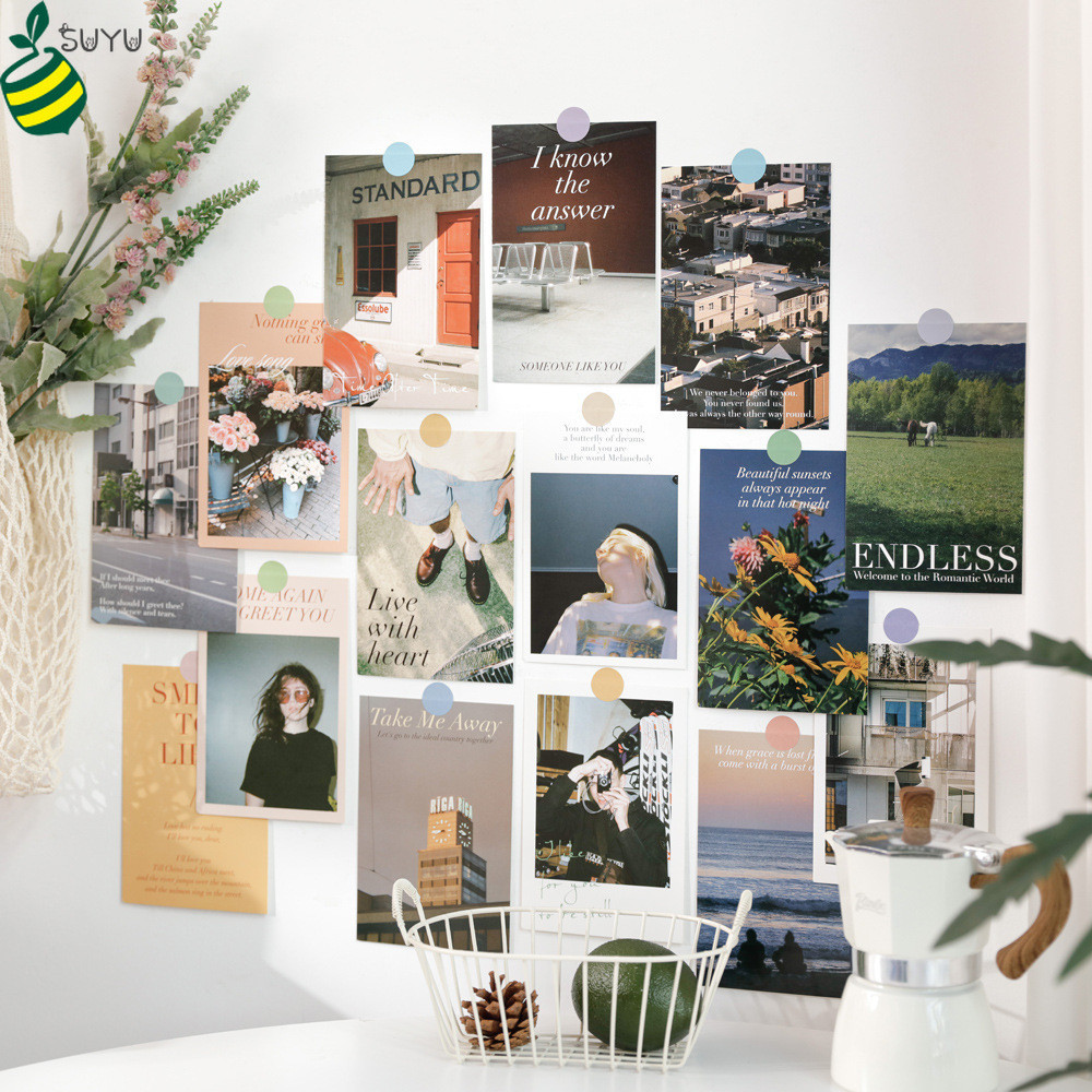 Ins Scenery Wall Collage Kit Aesthetic Art Pictures Small Posters ...