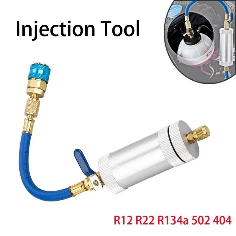 R12 R134A R22 Air Conditioning Car Oil Injection Dye Tool 2 1/4" SAE ...