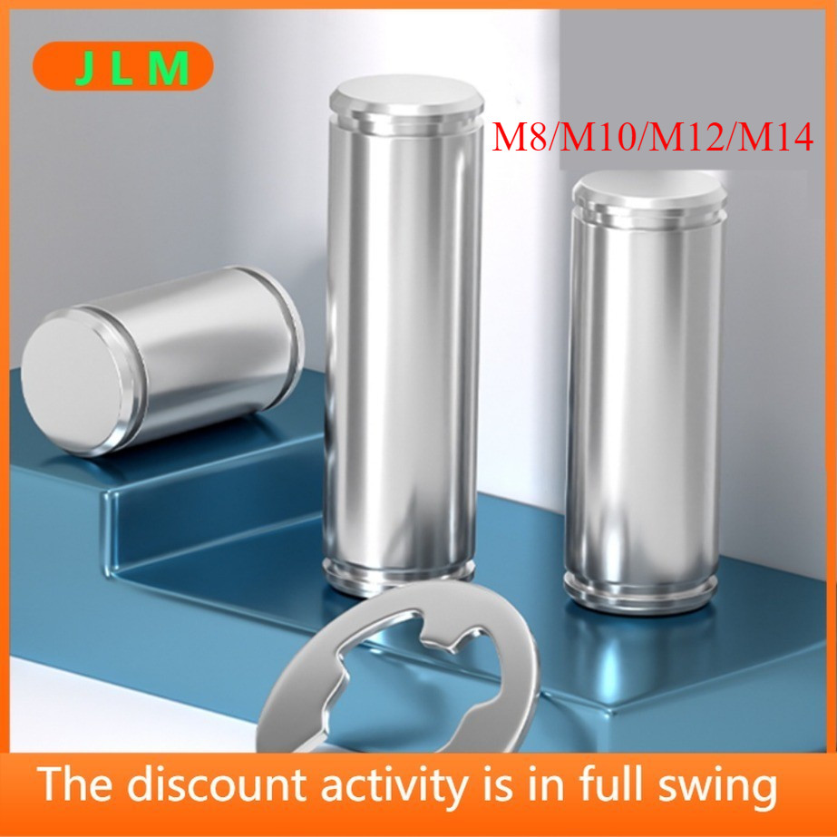 ((JLMO) Stainless Steel 304 Without Slot Pin Shaft Two Double-Headed ...