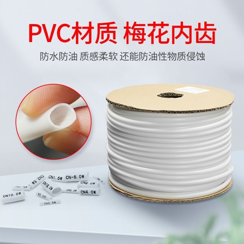 PVCMachine Punch Cable Marker Blank Number Line Coding Tube Casing ...