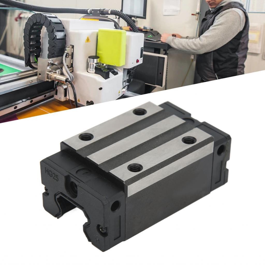 Iuxishop Linear Slide Rail Guide Steel Motion Guides Slider Block For ...