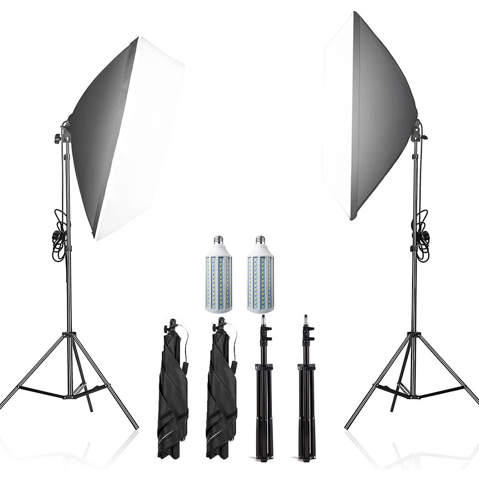 Photography Live Lights Photo Light Studio Continuous Softbox Lighting ...