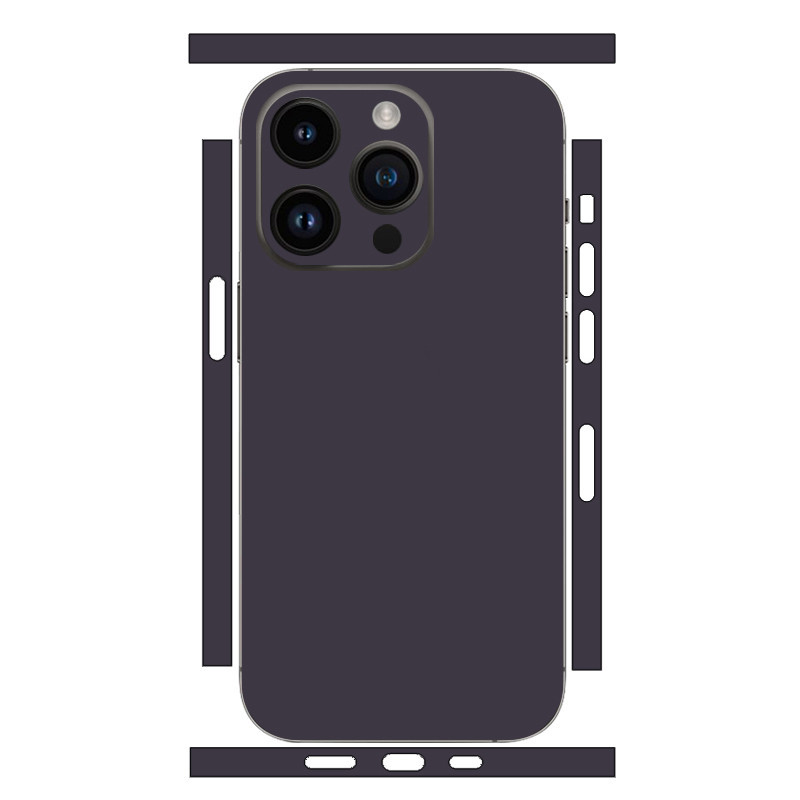 Original IP16 Color Decal Skin Back Protector with Side Film 16Promax ...