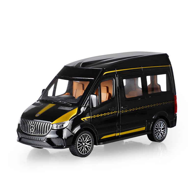 Jianyuan 1: 24 Mercedes-Benz Spente MVP Business Vehicle Alloy Car ...