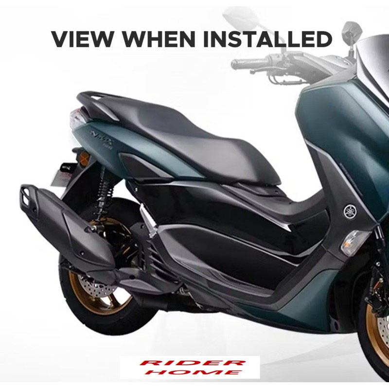 YAMAHA NMAX V2 MUFFLER COVER BLACK EXHAUST PIPE HEAT GUARD FOR NMAX ...