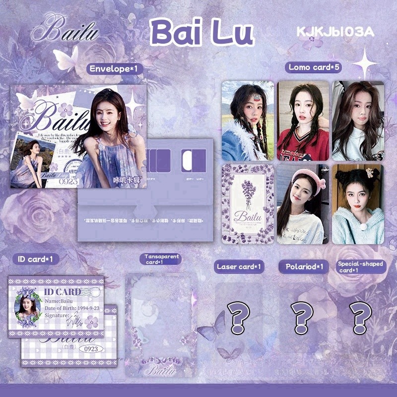 Bai Lu Kiku Cecily Ju Jingyi Casebook Kaji Card Rosy Zhao Lusi Laser ...