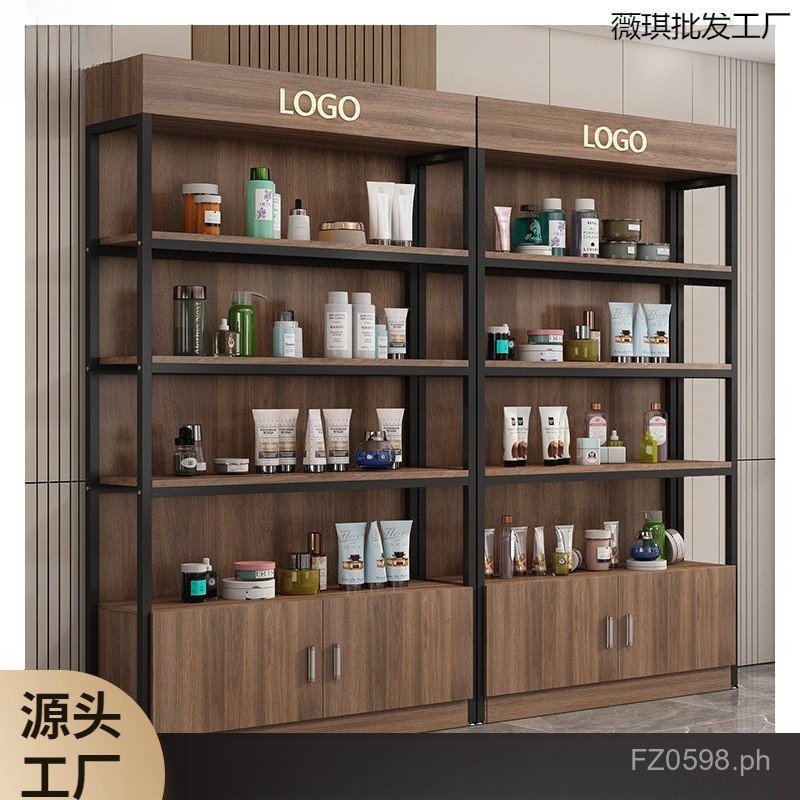 Cabinet Cosmetic Display Cabinet Sample Multi-layer Snack Product Shelf ...