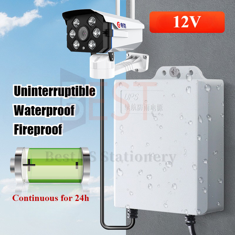 Uninterruptible UPS Battery Power 12V Mini Battery Backup WiFi Routers ...