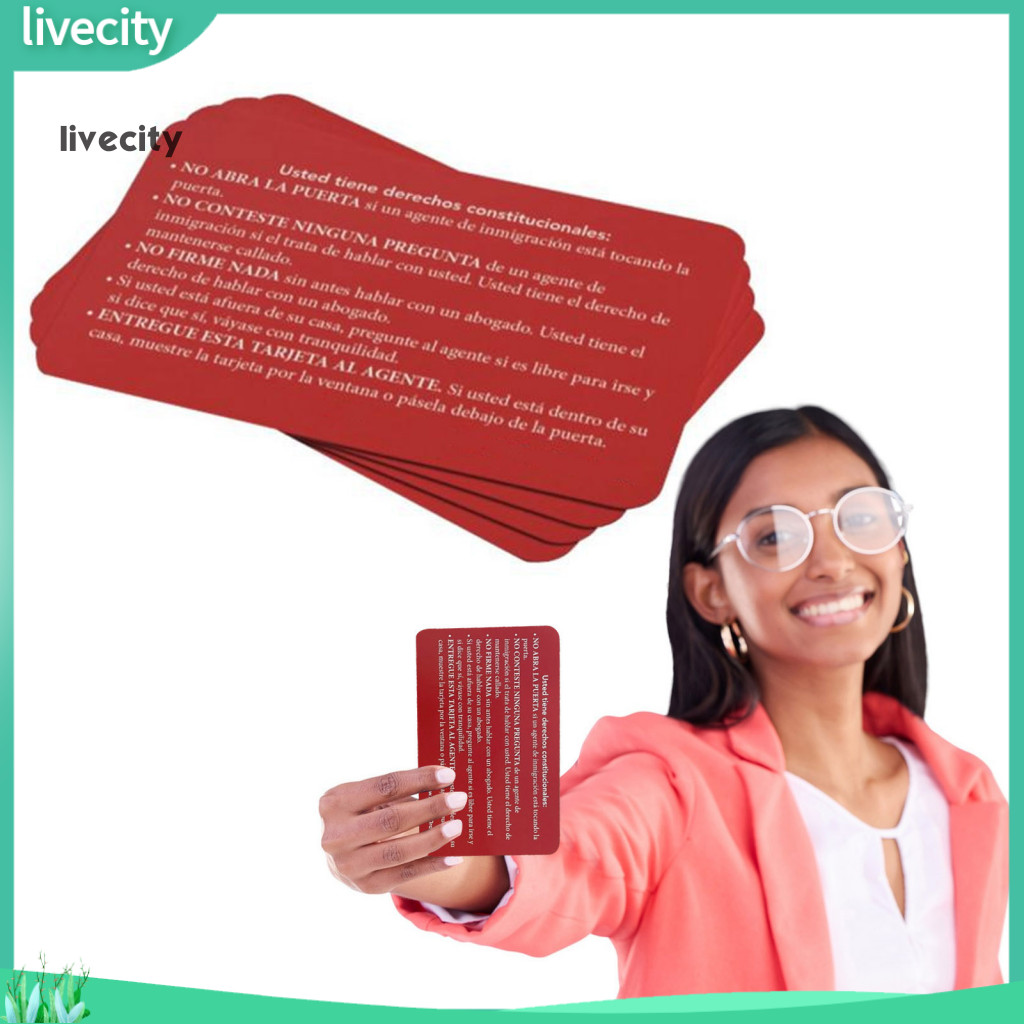 livecity| Security Focus Pocket Card Pocket Safety Card Pocket-sized Us ...