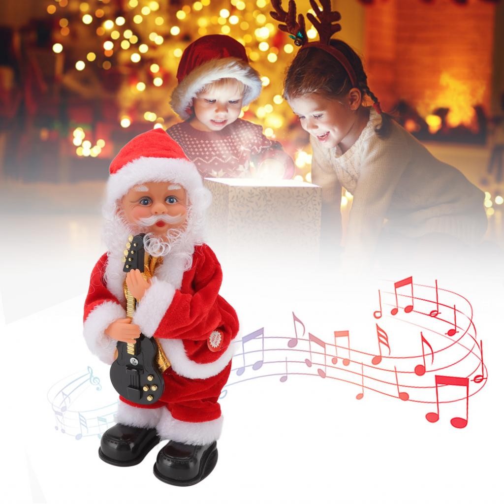 Ujewndju Electric Musical Dancing Christmas Old Man - Exhilarating Hip ...