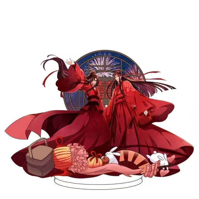 Mo Dao Patriarch Wei Wuxian Lan Wangji Stand Acrylic Anime Zhou Mo Dao ...