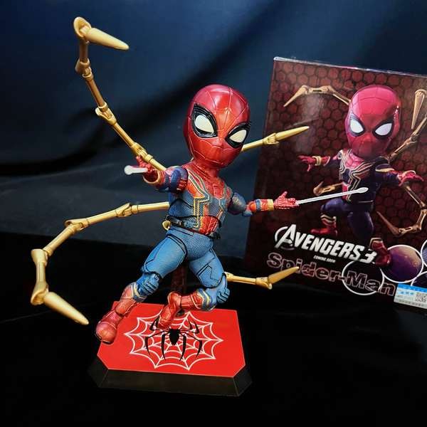 Marvel Reunion Hero Q Clay Man Super Flash Steel Spider-Man Dead for ...