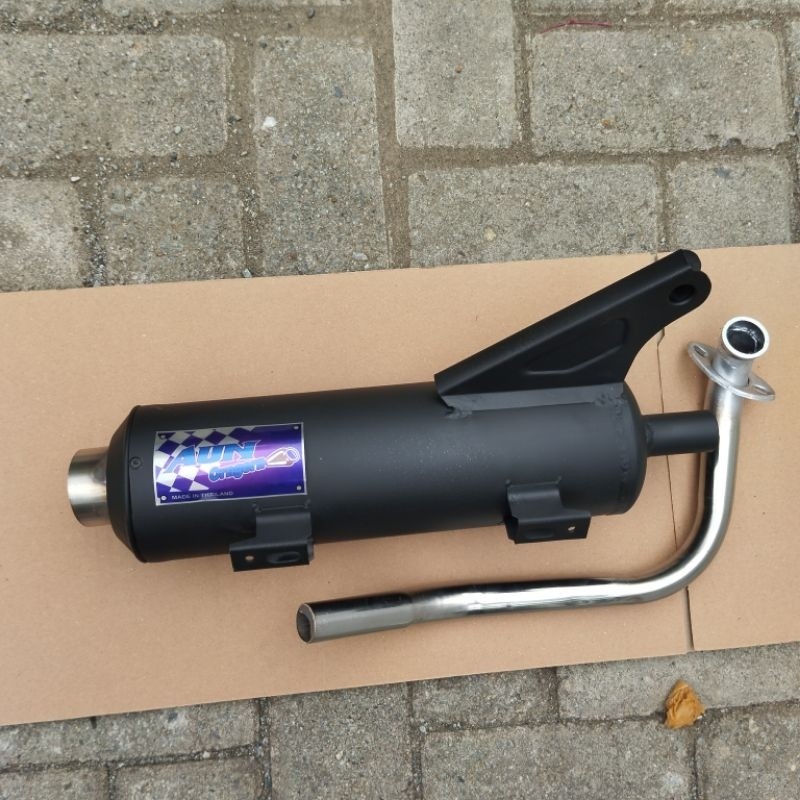 Aun Chicken pipe/power pipe exhaust cutting standard mio soulty mio ...