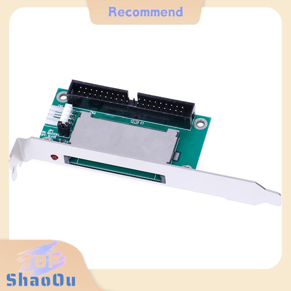 ShaOu 40-Pin CF compact flash card to 3.5 IDE converter adapter PCI ...